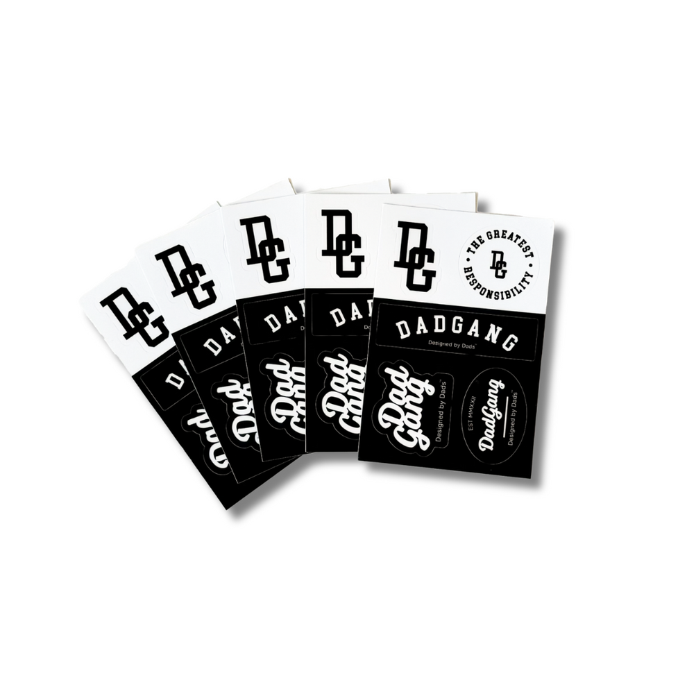Dad Gang Logo Sticker Pack – dadgang.co